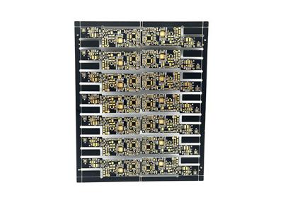 China EING Black Solder Mask White Legend FR4 Rigid HDI PCB Board for sale