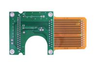 China HASL Lead Free White Overlay FR4 PI 8 Layers Flex Rigid PCB for sale