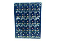 China Blue Solder Mask Immersion Gold FR4 Rigid Prototype PCB Board for sale