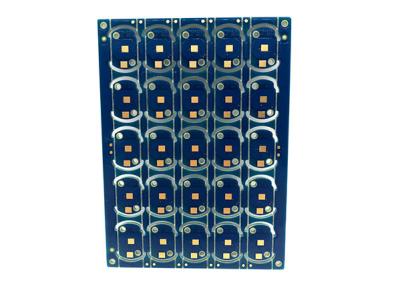 China Blue Solder Mask Immersion Gold FR4 Rigid Prototype PCB Board for sale
