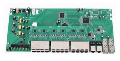 China RoHS PCBA Green Ink EMS SMT Electronic PCB Assembly for sale