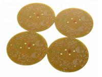 China Peelable Mask 1OZ Copper Red Ink FR4 Printed Circuit Board for sale