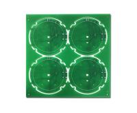 China Blue Solder Mask Immersion Gold 3.2mm Single Layer PCB Board for sale