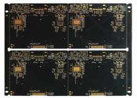 China 4 Layers Black Ink FR4 PCB Board 2u