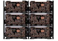 China 4 Layers Black Ink FR4 PCB Board 2u