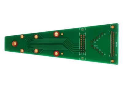 China Immersion Gold Rigid Fr4 Double Sided PCB 78.74mil Green Solder Mask for sale