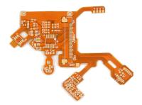 China 35um Copper UL Polyimide Flexible Pcb Prototype Immersion Gold 5mil hole for sale