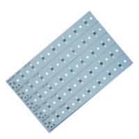 China 0.075mm Line LED Light Aluminum Clad Pcb Lead Free HASL For HDI for sale