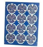 China Fr4 Blue Mask board Single Sided Printed Circuit Board PCB For Electronic for sale