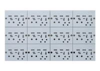 China IATF16949 LPI Double Sided PCB Board 175um Aluminum LED PCB Board for sale
