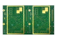 China 50u'' Hard Gold Multilayer PCB Board Green Solder mask 1oz Copper for sale
