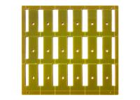 China HAL OSP 1.6mm FR4 Double Sided PCB Yellow Solder Mask 2.0oz Copper for sale