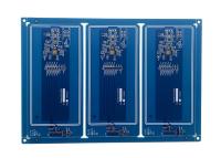 China 4L 2u'' HDI Printed Circuit Board Blue Solder Mask Immersion Gold With Immersion Gold for sale