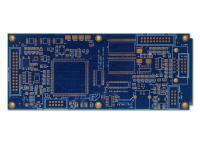 China OEM Double Sided FR4 Blue Solder Mask Printed Circuit Board with 1oz HASL Lead Free PCB China Manufacturer for sale