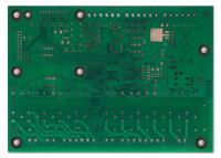China SMD SMT 35um Fr4 PCB Circuit Board Green Ink UL HAL Double Sided for sale