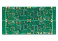 China SMD SMT 35um Fr4 PCB Circuit Board Green Ink UL HAL Double Sided for sale