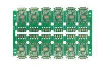 China Fr4 Tg170 Enig 2 U'' HASL Material Multilayer PCB Green Solder White Silk for sale