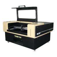 China 1250x900mm Radiofrequency Co2 Laser Cutting Machine 100w Co2 Laser Cutter RF T90-L1390S for sale