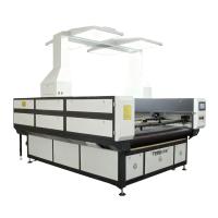 China 130W 150W Visual Camera CO2 Laser Cutting Machine Fabric Textile Leather Processing Application for sale