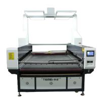 China 130W 150W Visual Camera CO2 Laser Cutting Machine Fabric Textile Leather Processing Application for sale