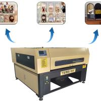 China 130W 450W CO2 Laser Cutting Machine CCD Edge Patrol Water Cooling Non Metallic Material Processing for sale
