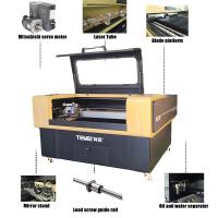 China Non-Metallic Material Radio Frequency(RF) / CO2 Laser CNC Machine 100W/200W Cutter || T90-L1390S for sale