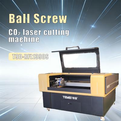 China Non-Metallic Material Radio Frequency(RF) / CO2 Laser CNC Machine 100W/200W Cutter || T90-L1390S for sale