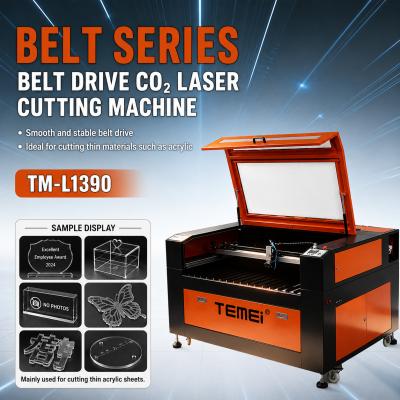 China 1390 CO2 Laser Tube Cutting Machine 150W 300W Laser Cutting Machine Water Cooling for sale