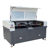 China Asynchronous Dual Workstation CO2 Laser Cutting Machine Non Metallic Efficient Production System for sale