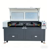 China Asynchronous Dual Workstation CO2 Laser Cutting Machine Non Metallic Efficient Production System for sale
