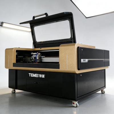 China Non-Metallic Material Radio Frequency(RF) / CO2 Laser CNC Machine 100W/200W Cutter || T90-L1390S for sale