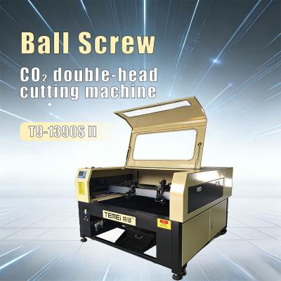 China 150W 1390 Co2 Laser Cutting Engraving Machine With AI Graphic Formats Compatible Double - head Laser Cutting Machine for sale