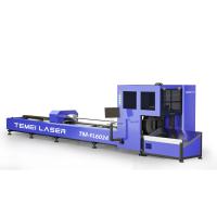 China TM-FL6024 3000W MAX Fiber Laser Tube Cutting Machine with Dual-Drive Pneumatic Chucks and CypTube 3D Software for sale
