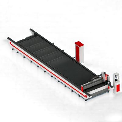China 20kW Single-Platform Fiber Laser Cutting Machine with 2500 × 12000 mm Bed for Large-Format Metal Fabrication for sale