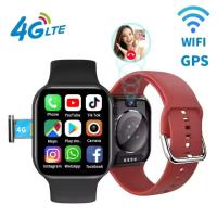 China S688 Series 8 9 Android 4G Waterproof Smartwatch With Camera And Wifi for sale