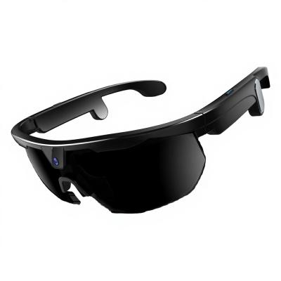 China W640 AI Smart Glasses for Cycling Running & Driving-1080P Camera Voice & App Control IP66 Waterproof Magnetic Charging for sale