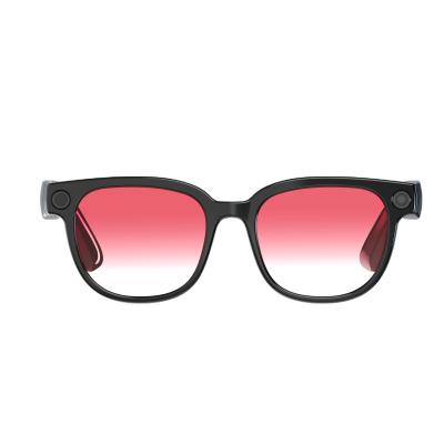 China AG66 AI Translation Smart Glasses 13MP Camera Real-time Recognition for Voice Call IP54 Waterproof Customizable APP Voice for sale