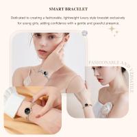 China L6 Smartwatch Zinc Alloy Heart Rate Monitoring Answer Call Menstrual Cycle Management Women's IPS Display IP67 Waterproof for sale