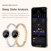 China L6 Smartwatch Zinc Alloy Heart Rate Monitoring Answer Call Menstrual Cycle Management Women's IPS Display IP67 Waterproof for sale