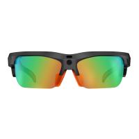 China E08 Smart Glasses-1200P HD Video AI Object Recognition IP54 Waterproof Magnetic Charging Voice Control Semi-Open for sale