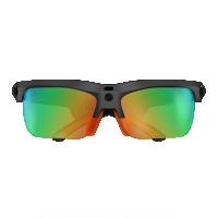 China E08 Smart Glasses 1200P HD Video AI Object Recognition Real-Time Translation IP54 Waterproof Magnetic Charging Voice for sale