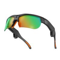 China V06 Smart Glasses-1200P HD Video AI Object Recognition IP54 Waterproof Magnetic Charging Voice Control Semi-Open Real-Time for sale