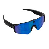 China V06 Smart Glasses-1200P HD Video AI Object Recognition IP54 Waterproof Magnetic Charging Voice Control Semi-Open for sale
