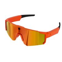 China V06 Smart Glasses-1200P Video AI Object Recognition IP54 Waterproof Magnetic Charging Voice Control Semi-Open Stereo for sale