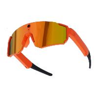 China V06 Smart Glasses-1200P Video AI Object Recognition IP54 Waterproof Magnetic Charging Voice Control Semi-Open Stereo for sale