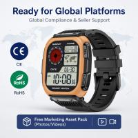 China GPS Outdoor Sports Watch AMOLED Offline Map 5ATM Waterproof Multi Satellite GPS BT Call OEM Custom Wholesale Factory for sale