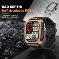 China GPS Outdoor Sports Watch AMOLED Offline Map 5ATM Waterproof Multi Satellite GPS BT Call OEM Custom Wholesale Factory for sale