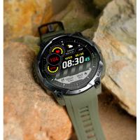 China SHUNXIANG K76A Android Smart Watch GPS AMOLED Display ATS3085L Chip 3ATM Waterproof for Calling Message Push Compass LED for sale