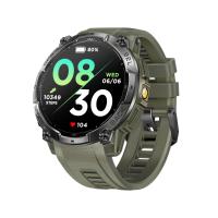 China New K76A Android Smart Watch GPS Amoled Display Chip ATS3085L 3ATM Waterproof BT Call Message Push Compass LED Flashlight SDK for sale