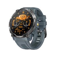 China New K76A Android Smart Watch GPS Amoled Display Chip ATS3085L 3ATM Waterproof BT Call Message Push Compass LED Flashlight SDK for sale